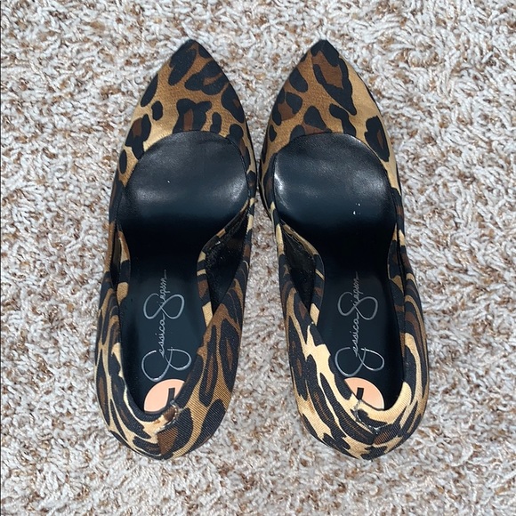 Jessica Simpson | Shoes | Jessica Simpson Leopard Print Pumps | Poshmark